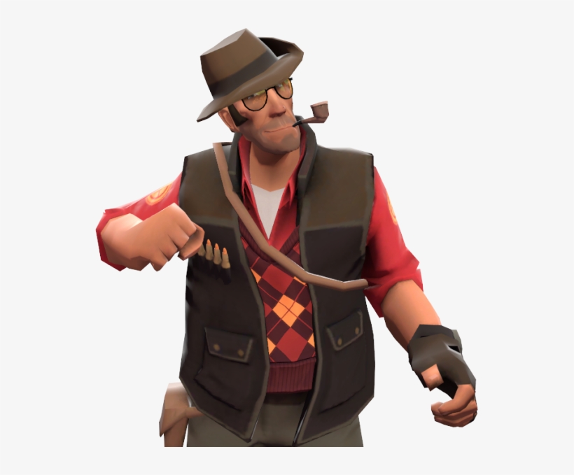 Sniper With A Pipe Sniper With A Pipe Sniper With A PNG Image ...