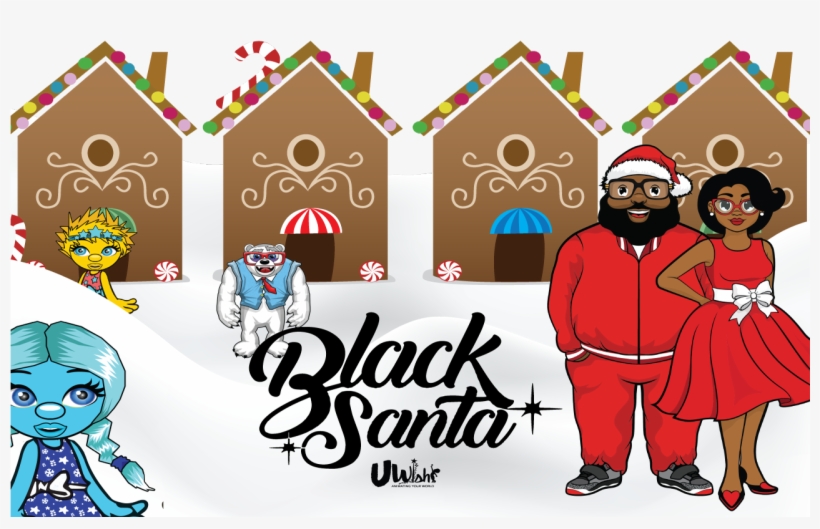 Black Santa Png PNG Image | Transparent PNG Free Download on SeekPNG