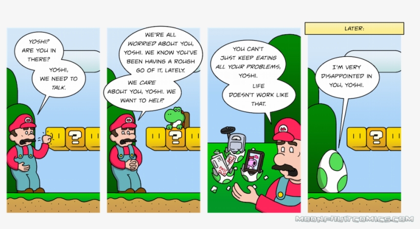 Yoshi Lives In The Blocks PNG Image | Transparent PNG Free Download on ...