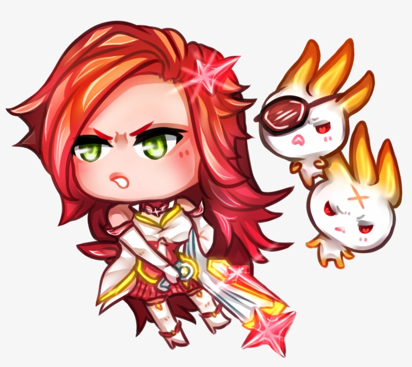 Download United Zine, Miss Fortune, Dye-cut Sticker | Transparent PNG ...