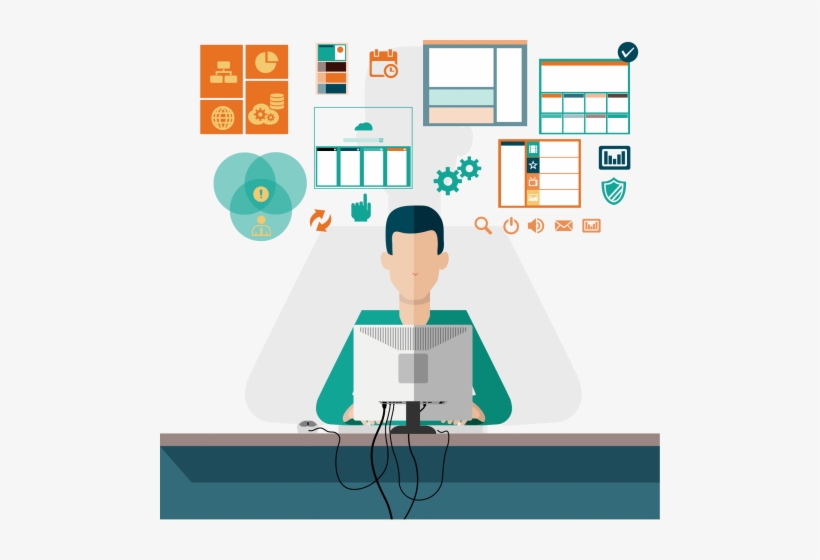 Download User Support Services - Computer User Vector Icon ...