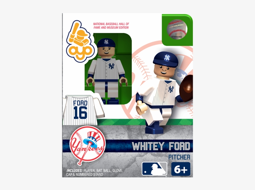 Whitey Ford Oyo Sportstoys Minifigures - Oyo Mlb PNG Image ...