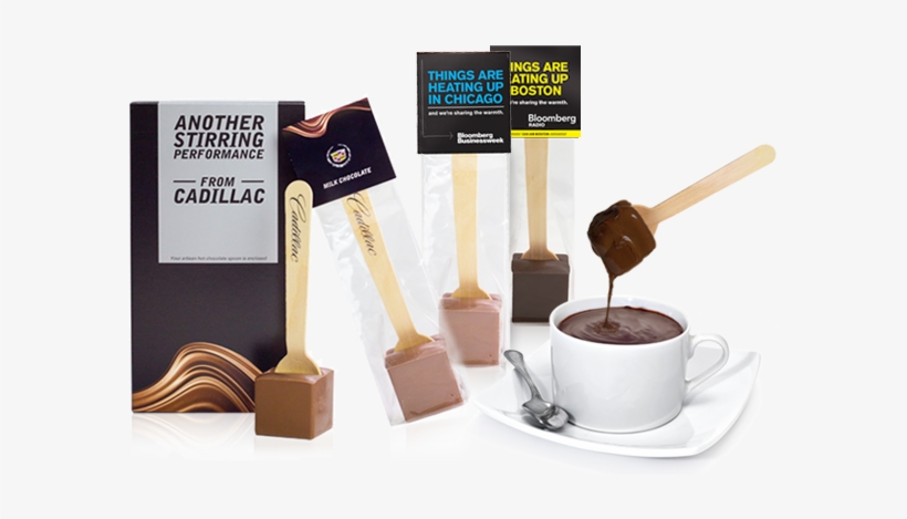Hot Chocolate On A Spoon - Hot Chocolate On A Stick With Header Card ...