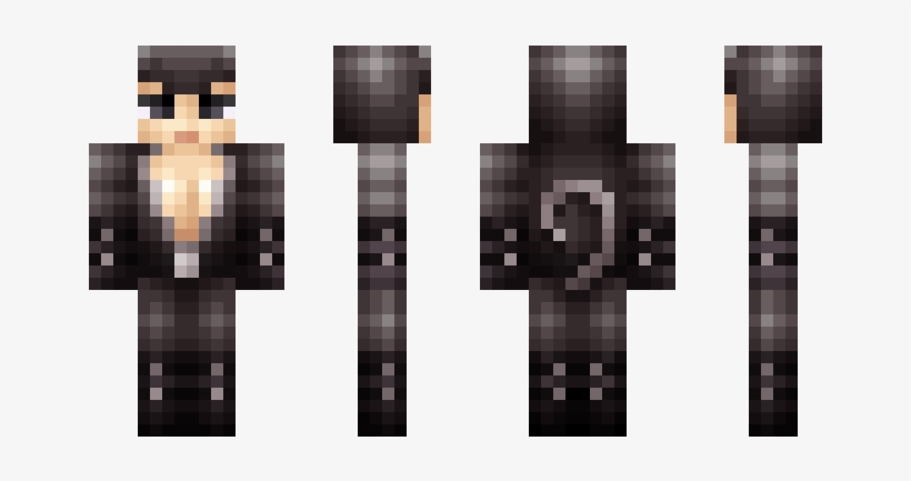 Minecraft Catwoman Skin PNG Image | Transparent PNG Free Download on ...