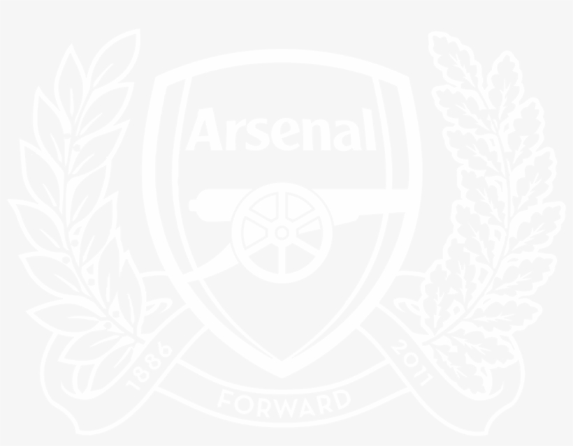 Download Arsenal Logo White Png | Transparent PNG Download | SeekPNG