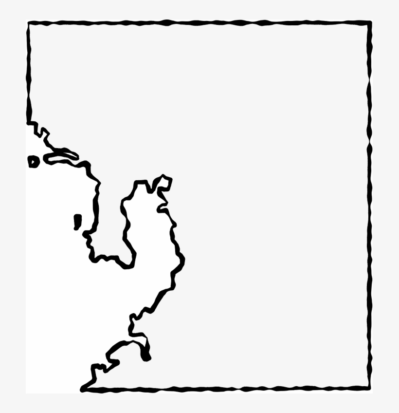 Download A Map Of Hillsborough With A Black Squiggle Outline ...