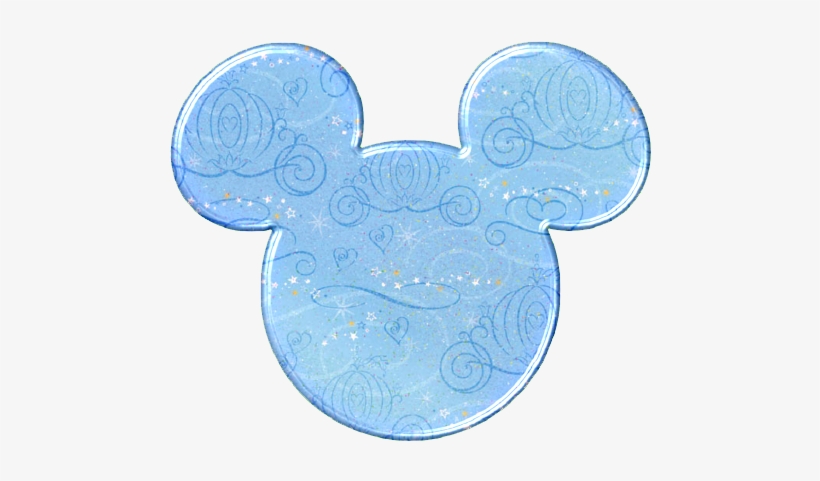 Download Cinderella Mickey Ears - Baby Mickey Head Blue | Transparent ...