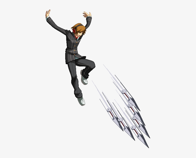 P4arena Yosuke Flyingkunai - Yosuke Hanamura Kunai PNG Image ...