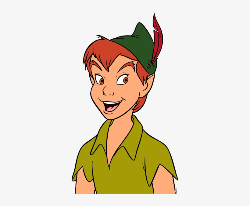 Download Peter Pan Smiling - Disney Peter Pan Face | Transparent PNG ...