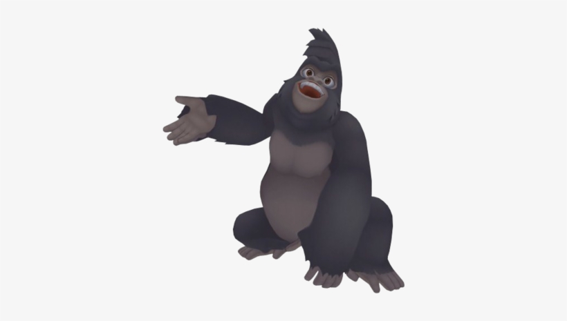 Terk Kh - Kingdom Hearts 1 Kerchak PNG Image | Transparent PNG Free ...