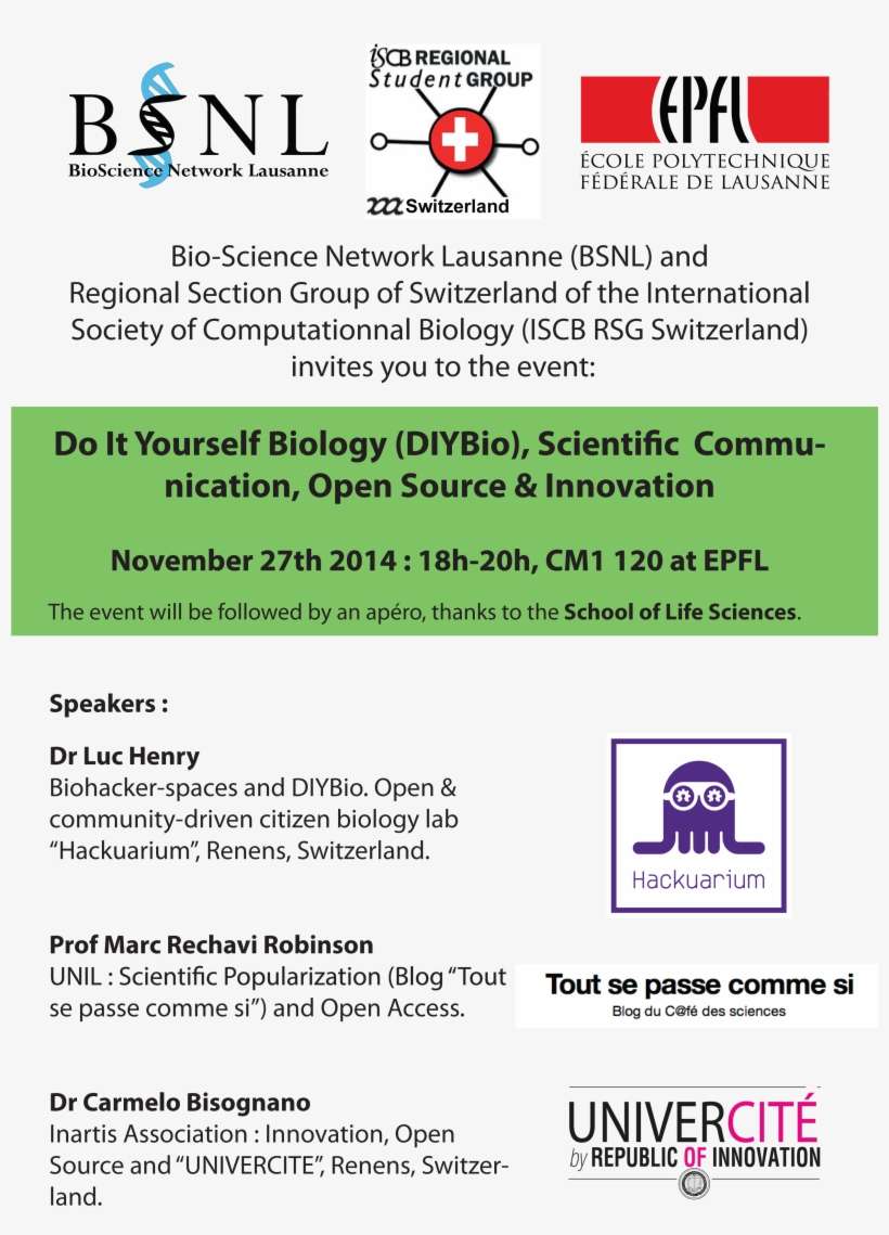 Flyer Seminar Diybio V3 PNG Image | Transparent PNG Free Download on SeekPNG