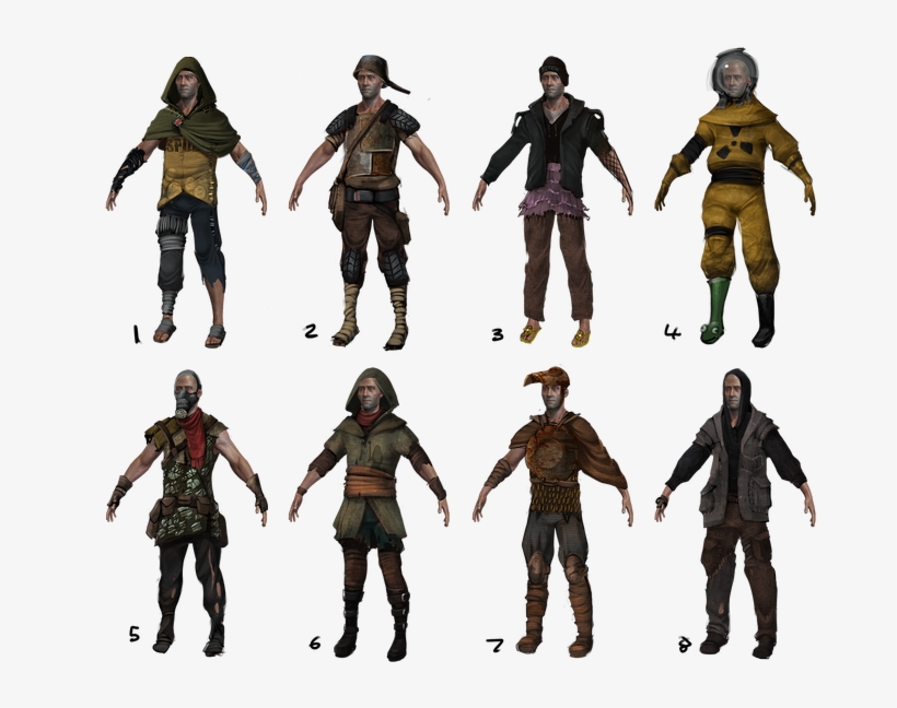 Концепты Одежды Для Игры Rust PNG Image | Transparent PNG Free Download ...