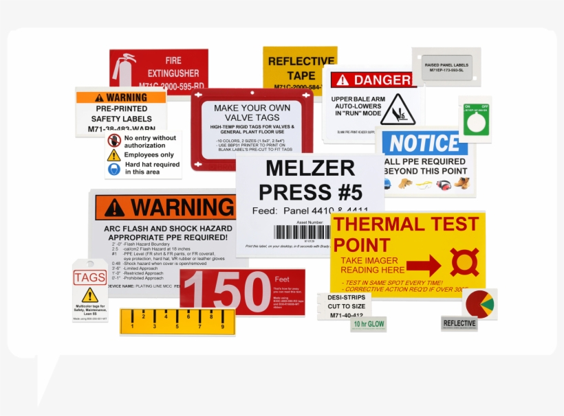 Download Safety & Facility Id Labels | Transparent PNG Download | SeekPNG