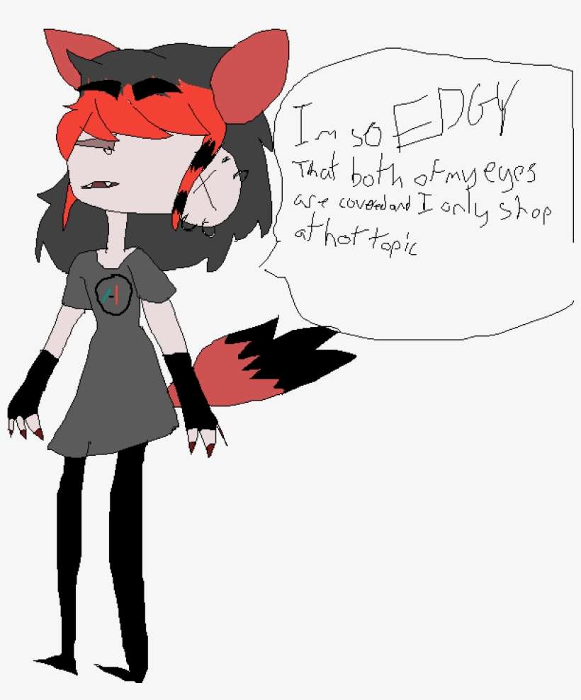 Edgy Oc Contest Entry PNG Image | Transparent PNG Free Download on SeekPNG