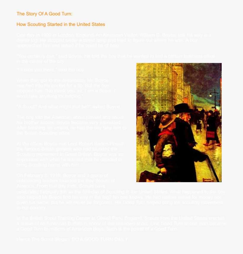 The Story Of A Good Turn PNG Image | Transparent PNG Free Download on ...