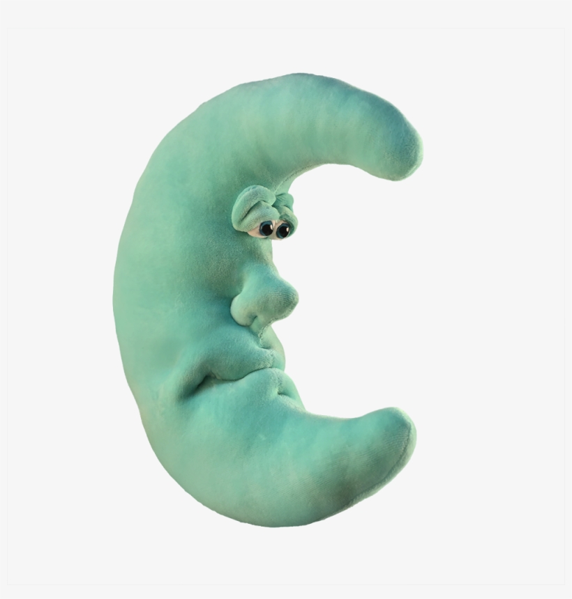 "moon Man" Aqua Mobile Decor / Soft Sculpture PNG Image | Transparent ...
