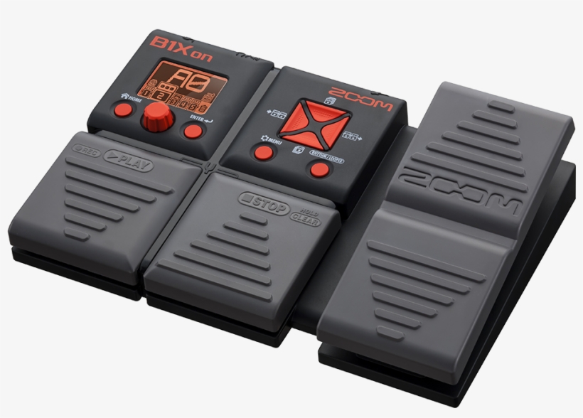 Zoom B1xon Bass Effects Pedal With Expression PNG Image | Transparent ...