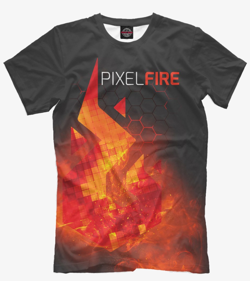 Pixelfire Flame Shirt PNG Image | Transparent PNG Free Download on SeekPNG