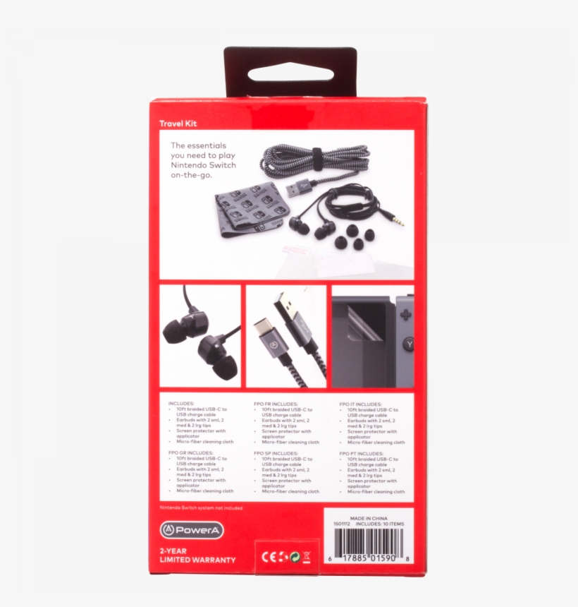 Nintendo Switch Travel Kit PNG Image | Transparent PNG Free Download on ...