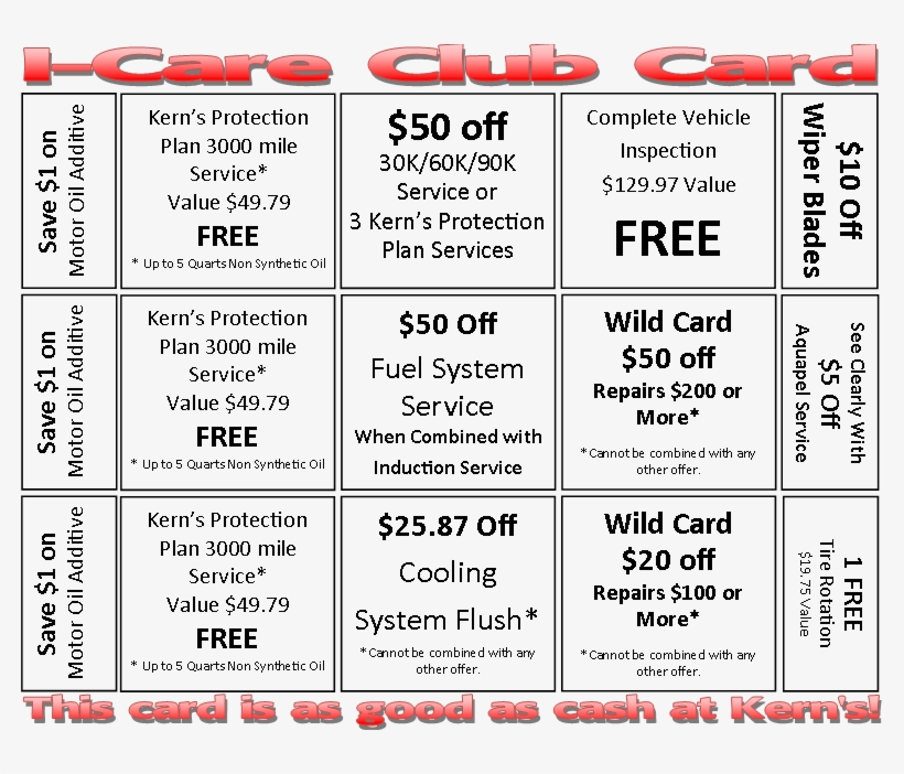 I Care Club Card Back PNG Image | Transparent PNG Free Download on SeekPNG