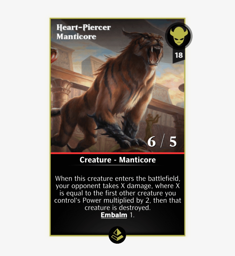 Heart-piercer Manticore PNG Image | Transparent PNG Free Download on ...