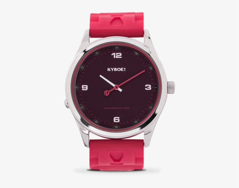 Kyboe Rose Red Water Resistant Watch PNG Image | Transparent PNG Free ...