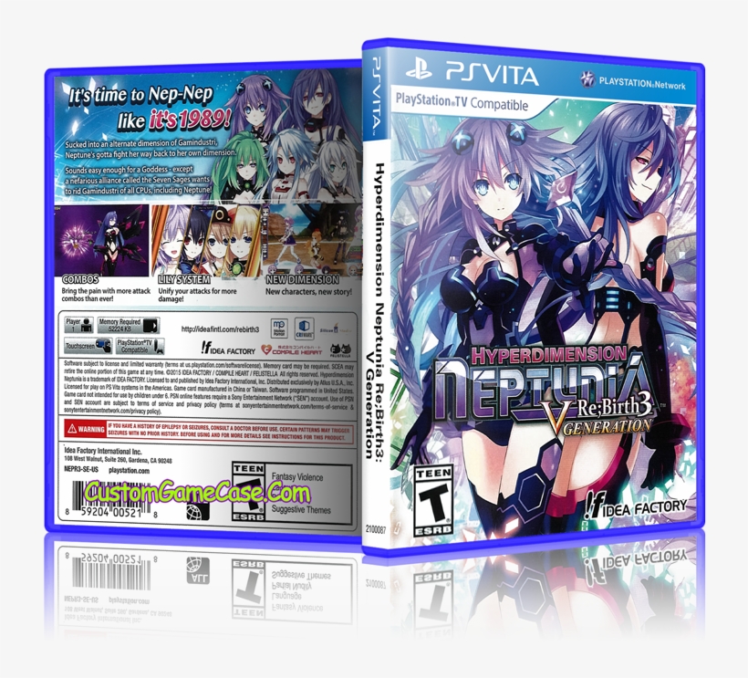 Hyperdimension Neptunia Rebirth PNG Image | Transparent PNG Free ...