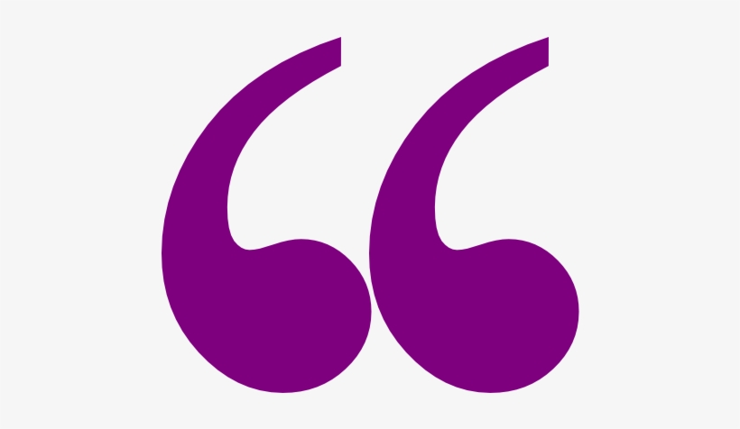 Quotemarks - Purple Quotation Marks Png PNG Image | Transparent PNG ...