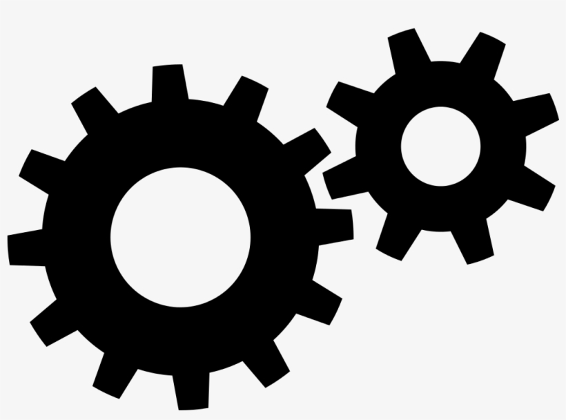 Noun Project - Gear Icon Vector Png PNG Image | Transparent PNG Free ...
