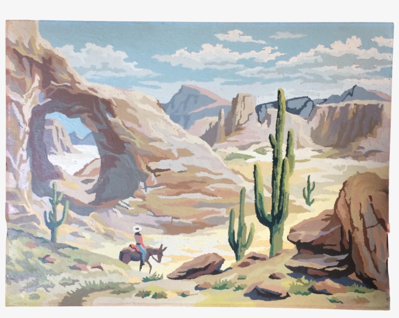 American Desert Paint By Number PNG Image | Transparent PNG Free ...