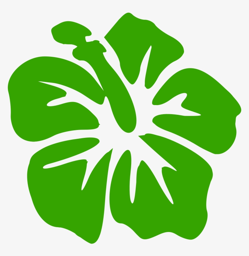 Leaves Clipart Luau - Luau Flowers Green PNG Image | Transparent PNG ...