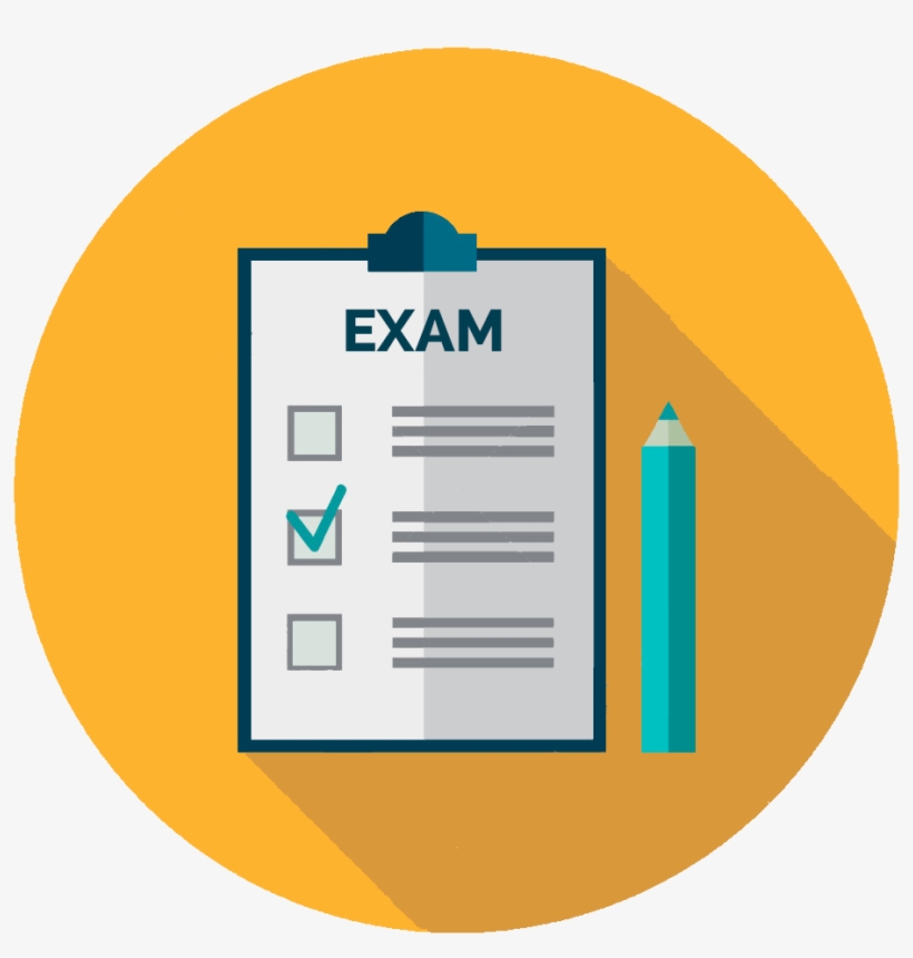 Exam Png Transparent Image - Flat Design Test PNG Image | Transparent ...