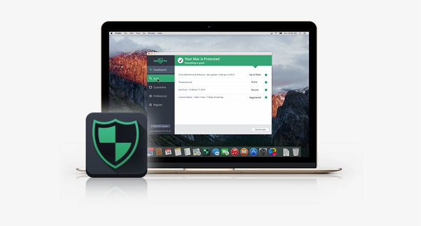 Defender Pro Mac Security Key Features - Macintosh PNG Image ...