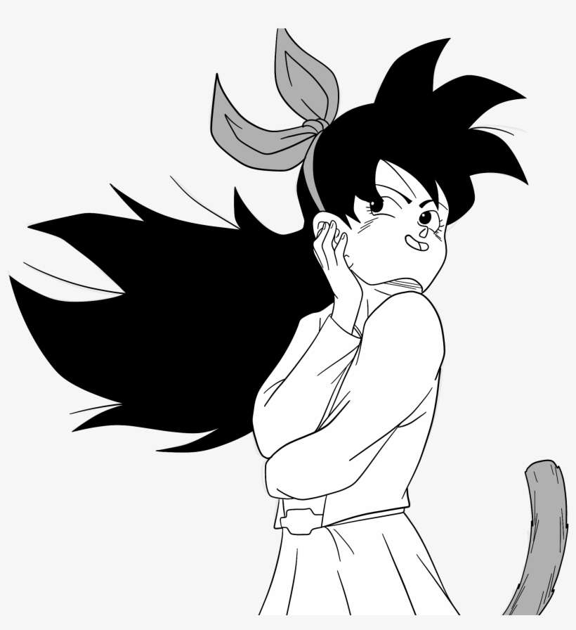 Ranch Is The Daughter Of Raditz And Launch In The Series PNG Image ...