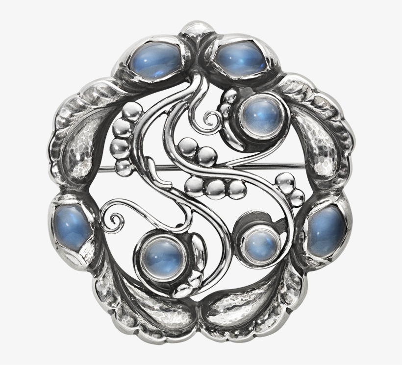 Download Moonlight Brooch 159 With Moonstone | Transparent PNG Download | SeekPNG