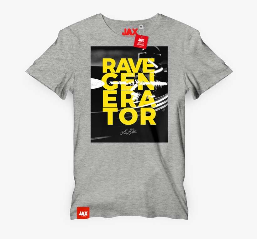 Mens Rave Generator Tee PNG Image | Transparent PNG Free Download on ...