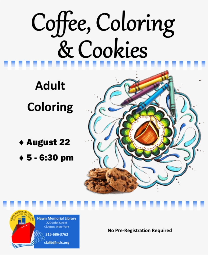 Coffee, Coloring And Cookies PNG Image | Transparent PNG Free Download ...