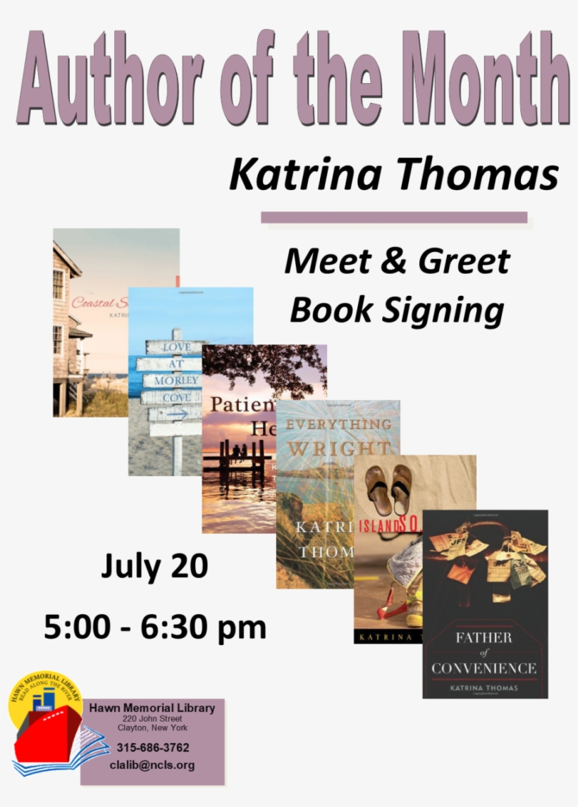 Author Of The Month, Katrina Thomas PNG Image | Transparent PNG Free ...