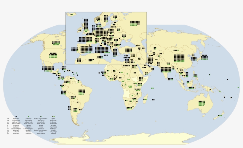 Download Unesco World Heritage By Karte | Transparent PNG Download ...