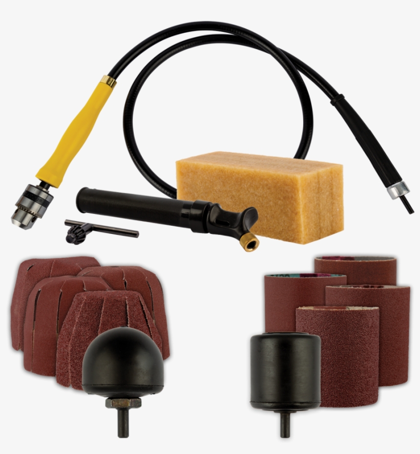 11350 Guinevere Flex Shaft Sanding Kit PNG Image | Transparent PNG Free ...