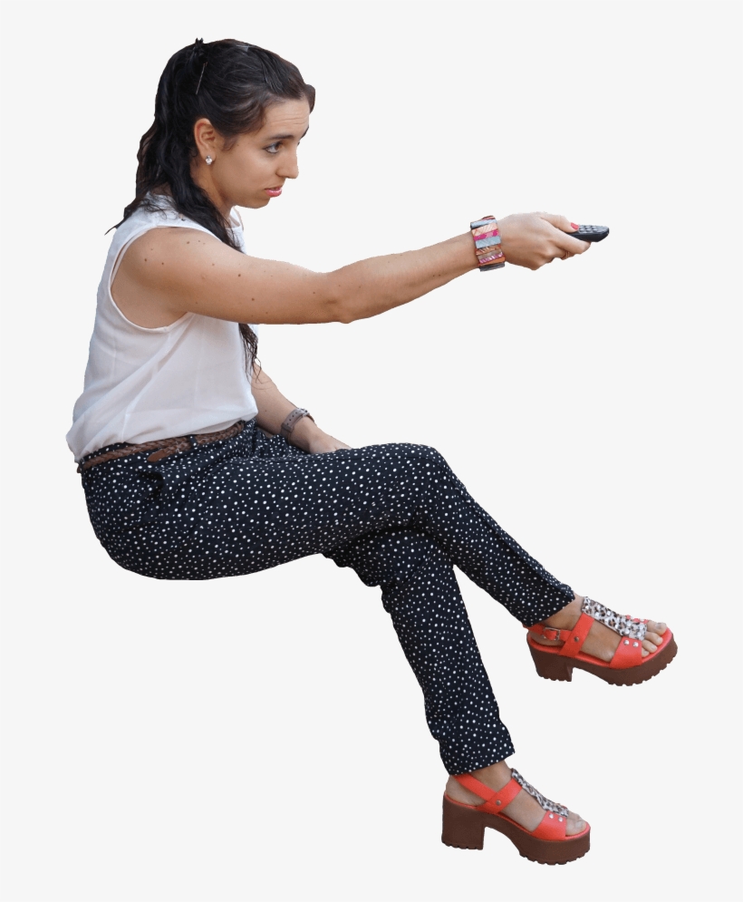 Woman Watching Tv Png - People Watching Tv Png PNG Image | Transparent ...