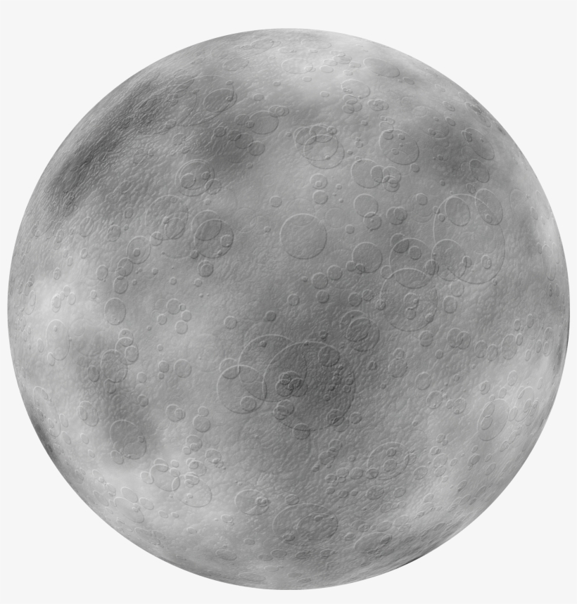 Clipart Moon Transparent Background - Full Moon Transparent Background ...