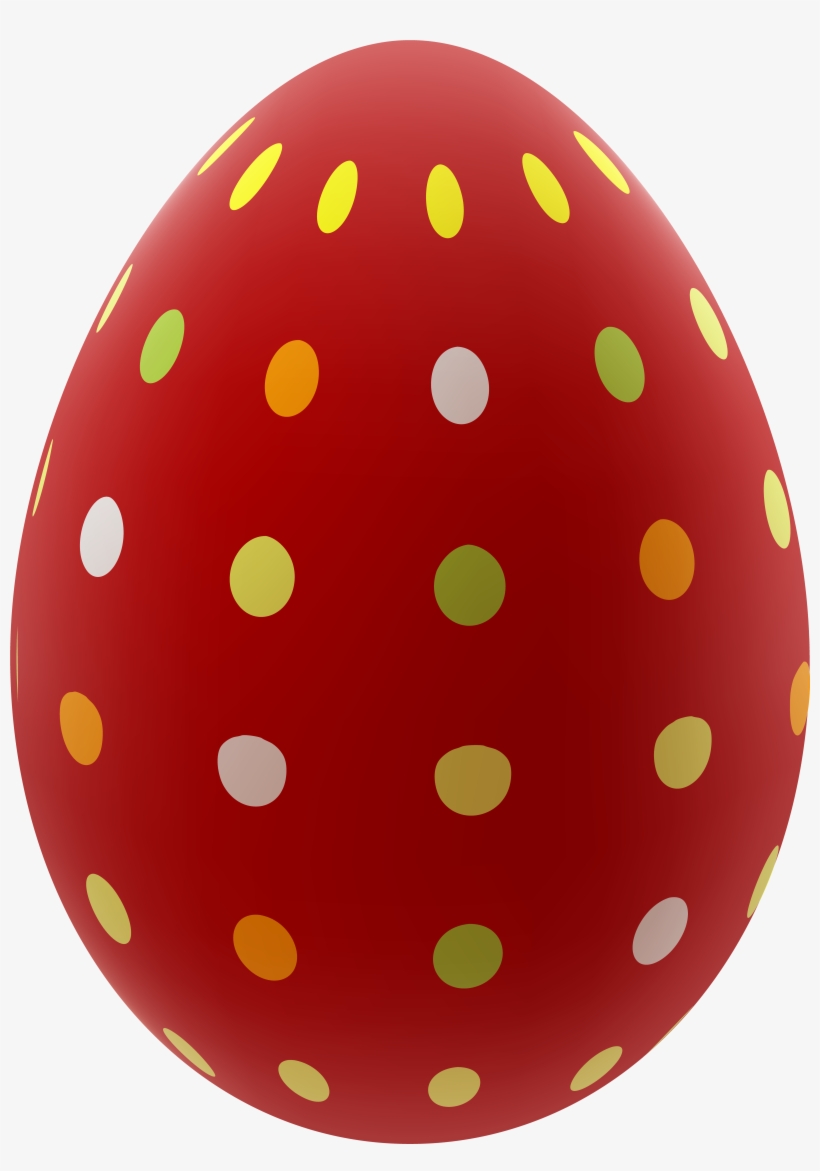 Download Egg Clipart Polka Dot - Easter Egg | Transparent PNG Download ...