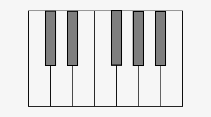 Download Blank Piano Keyboard Diagram Clip Art - Blank Piano Keyboard ...