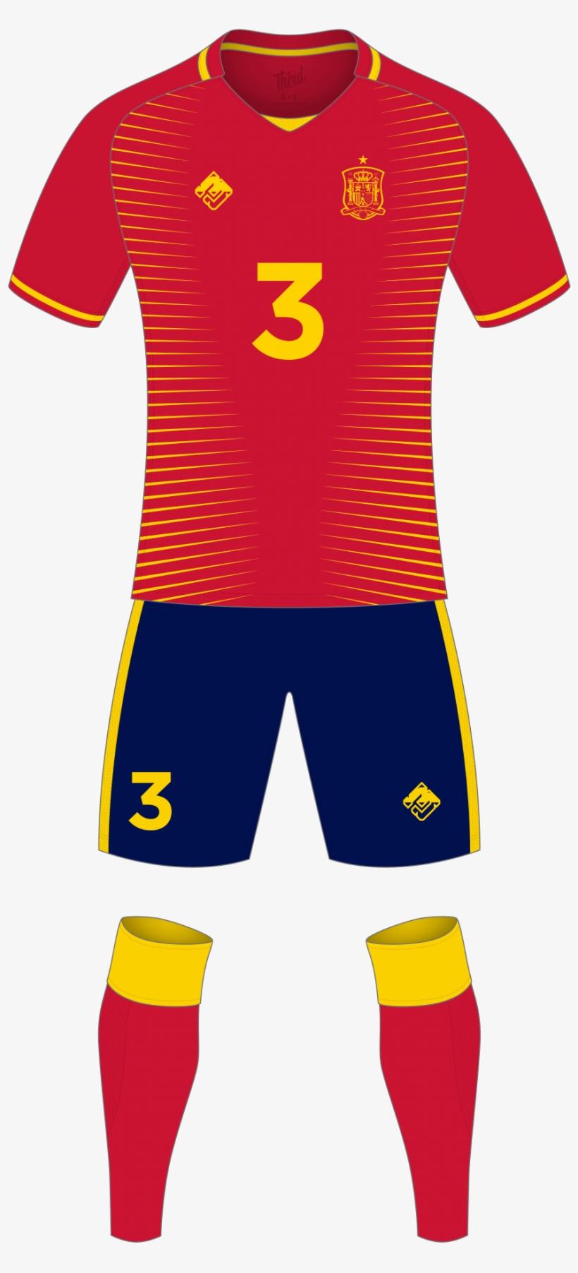 Spain World Cup 2018 Concept - World Cup Kit Design PNG Image ...
