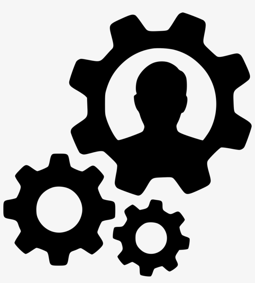 Gears User Person Cogs Settings Configure Profilesettings - Cogs Icon ...