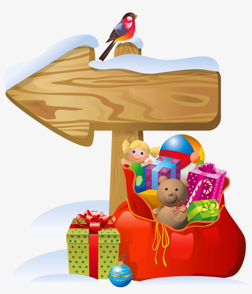Christmas Signs Clipart Free PNG Image | Transparent PNG Free Download ...