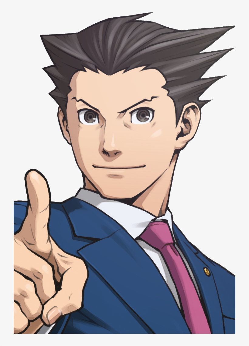 Download Phoenix Wright Trilogy Art-0 - Phoenix Wright | Transparent ...