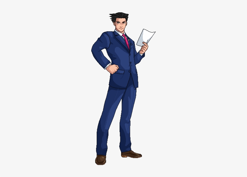 Phoenix Wright - Tuxedo PNG Image | Transparent PNG Free Download on ...