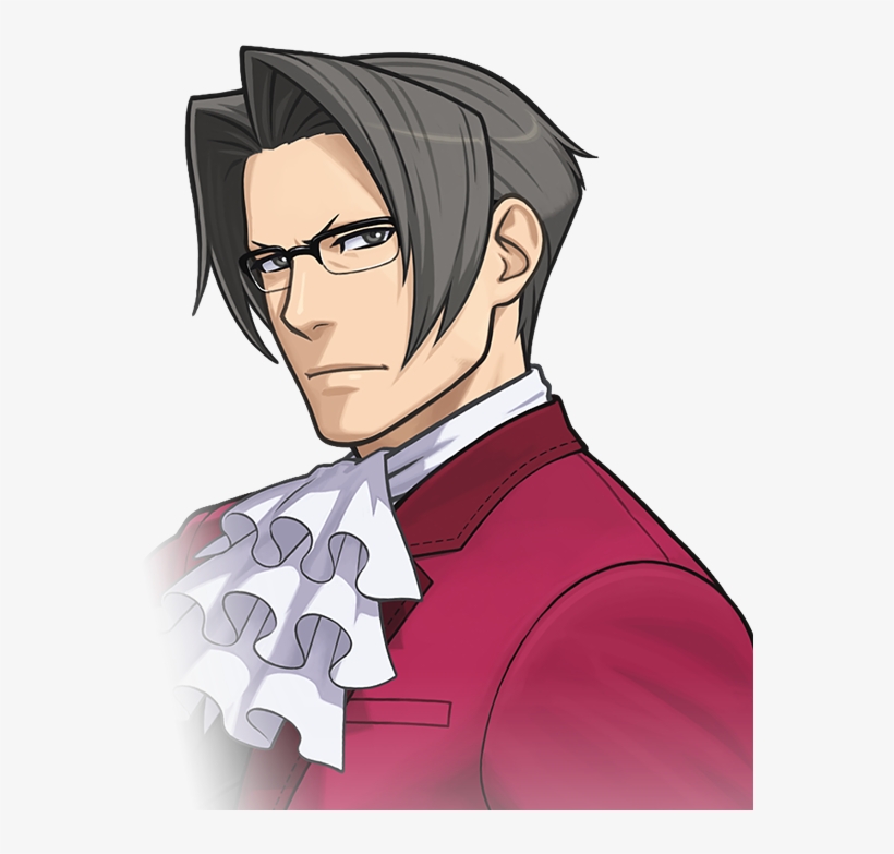 Download Aged - Miles Edgeworth Spirit Of Justice | Transparent PNG ...